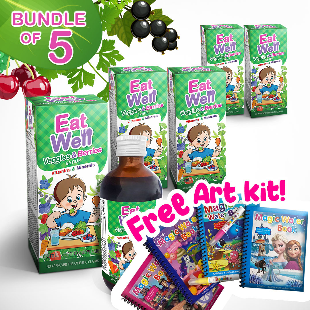 5 EATWELL Veggies & Berries Appetite Booster Multivitamins Syrup for ...