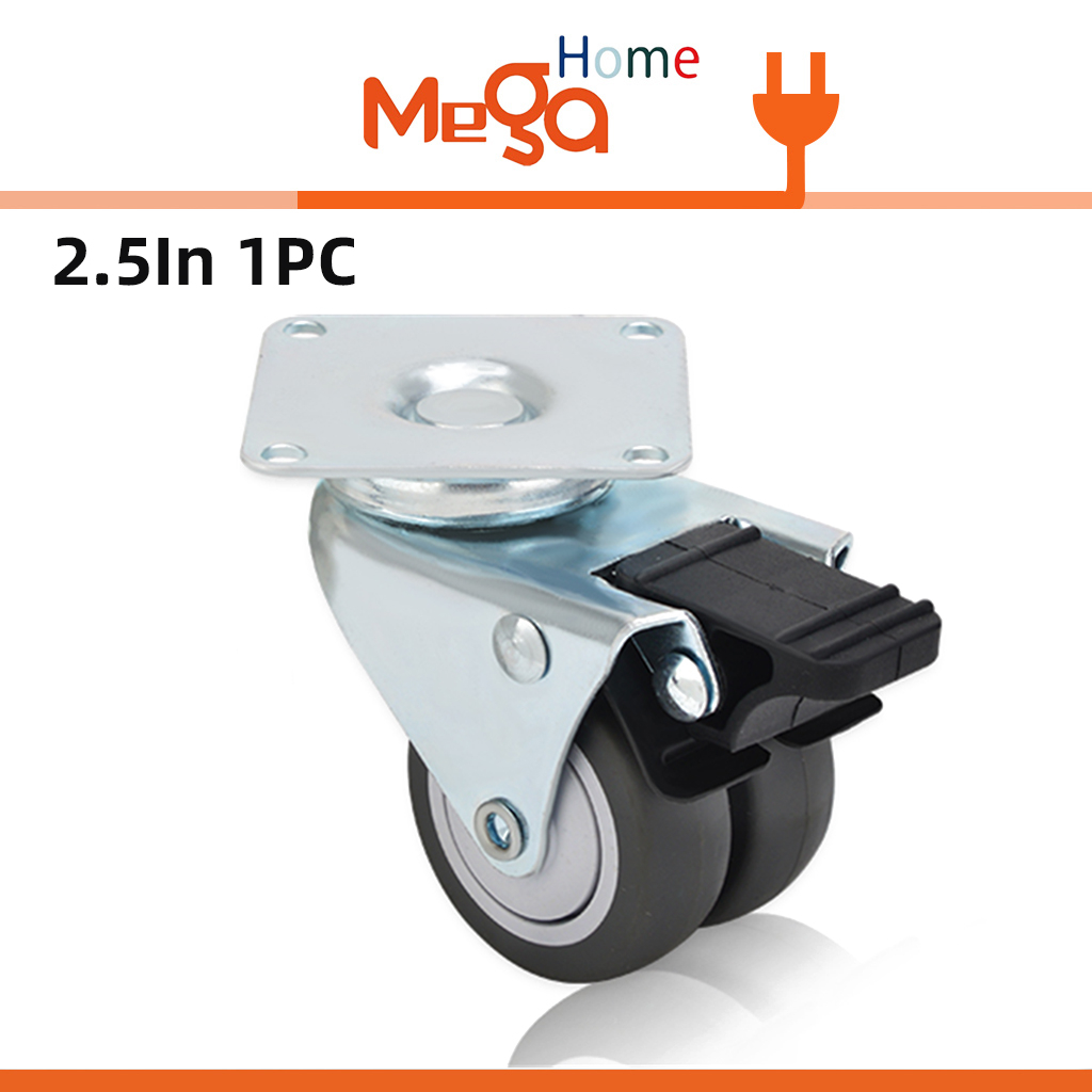 Megahome 2inch 5CM Push Cart Wheel for Furniture Heavy Duty Wheels for ...