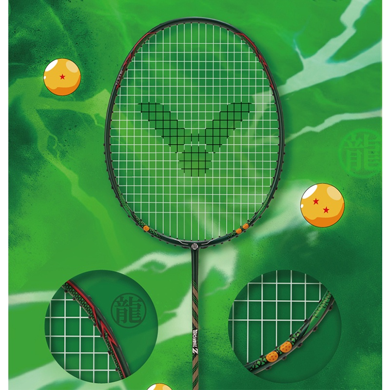 2022 NEW Victor DBZ Dragon Ball Badminton Racket Professional Badminton ...