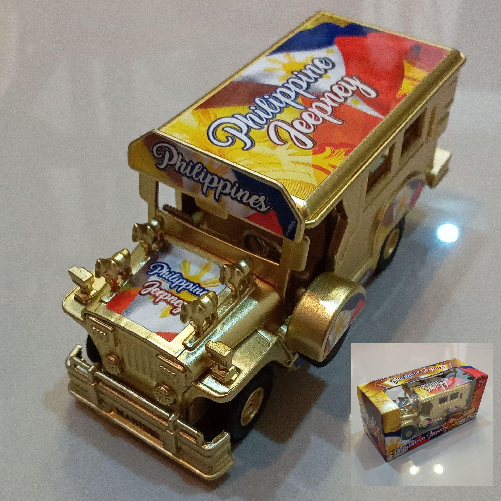 5 inch Miniature Philippine Jeepney Gold Edition | Lazada PH