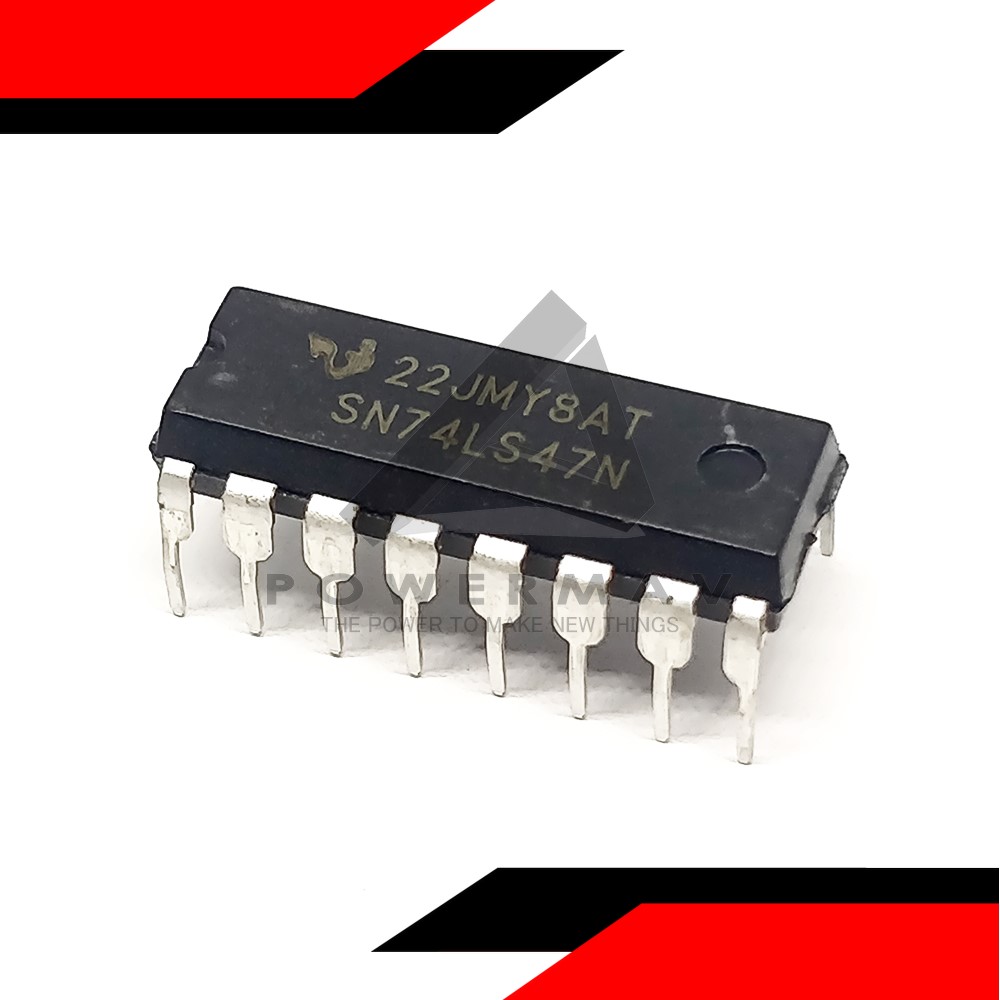 original 74ls47 dip ic dip14 sn74ls47n sn74ls47 7447 NAND gates input ...