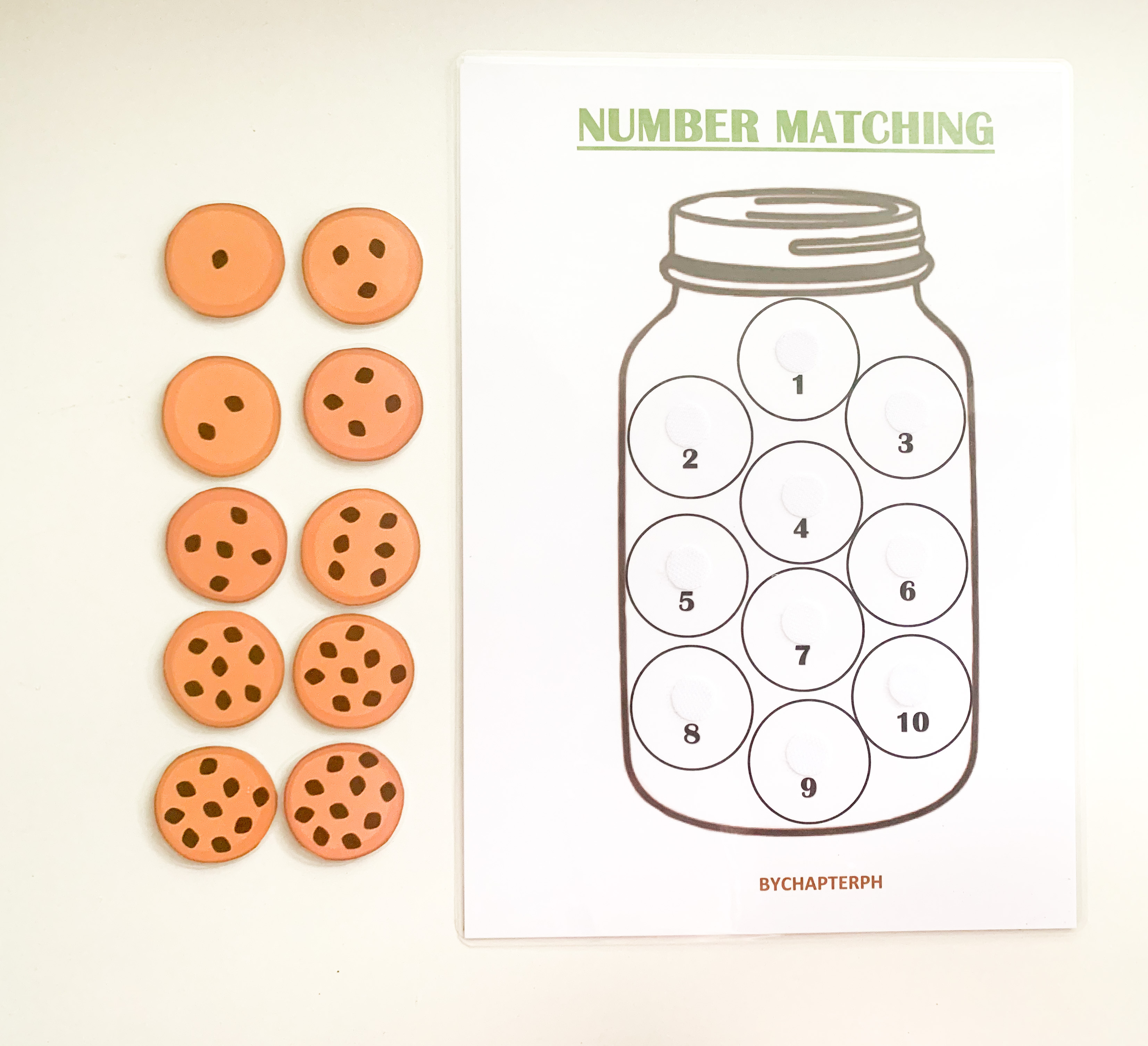 Kids Activity Worksheet - Cookies Number Matching | Lazada PH