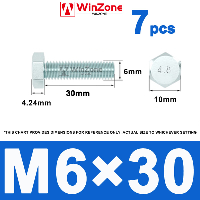 Galvanized Hex Bolt / GI Capscrew / Galva Cap Screw (10MM to 60MM ...