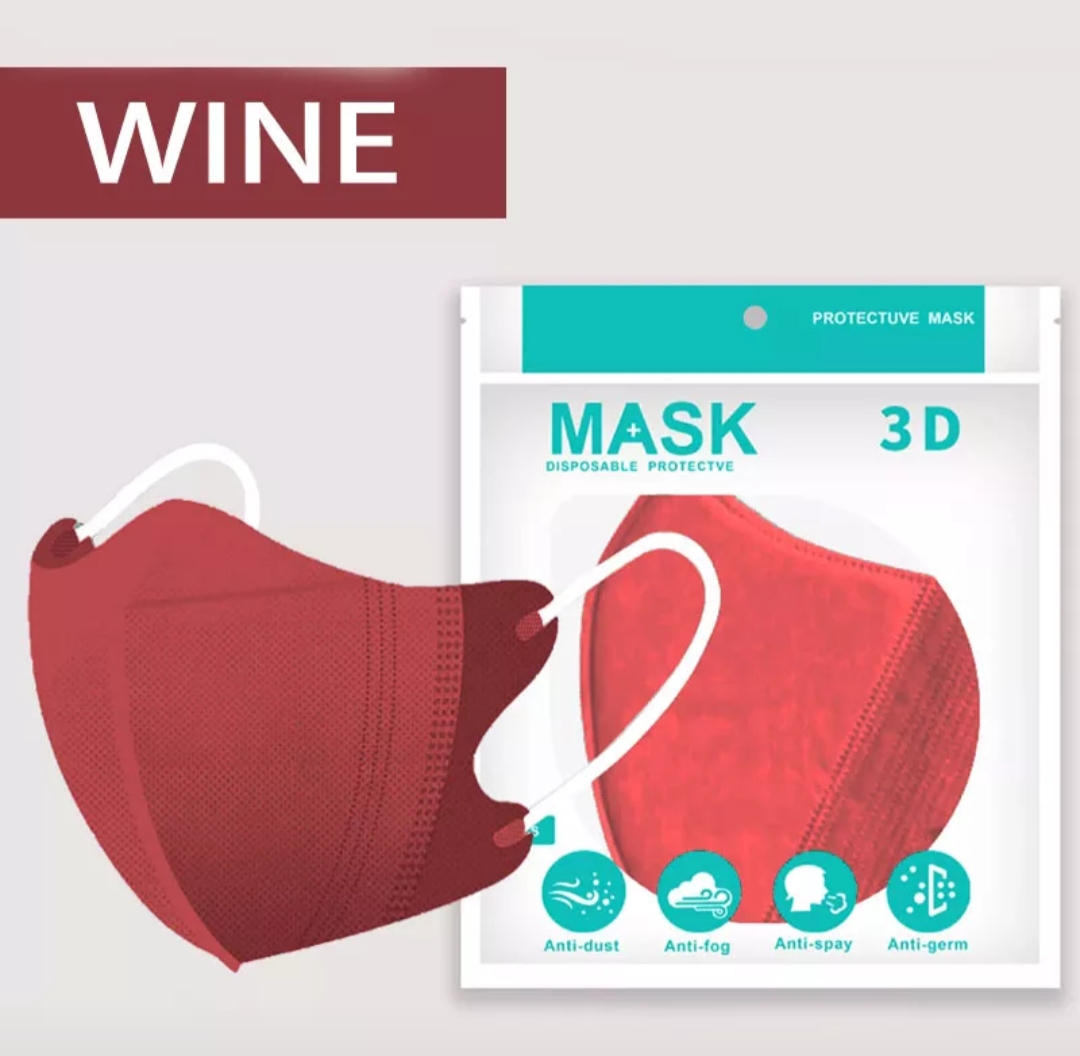 4D Mask 10pcs/Pack Face-lifting Butterfly Mask 3D Protect The Nasal ...