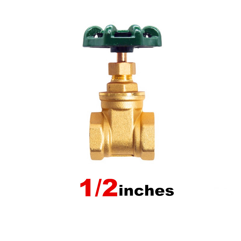 Water Stop Switch Heavy Duty Brass Gate Valve For Oil / Gas(Industry ...