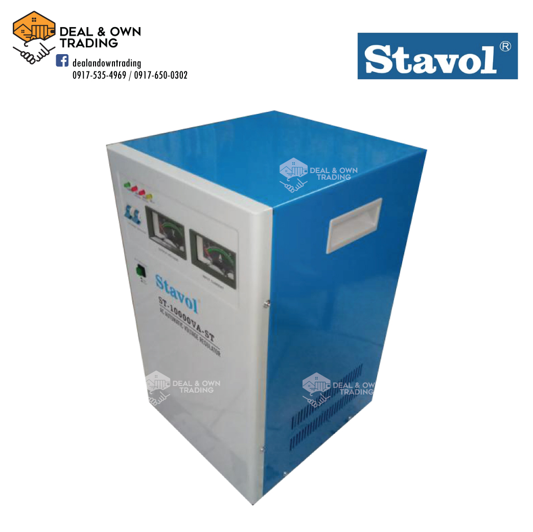 Stavol ST-10000VA-ST 10000W Stand Type Automatic Voltage Regulator AVR ...