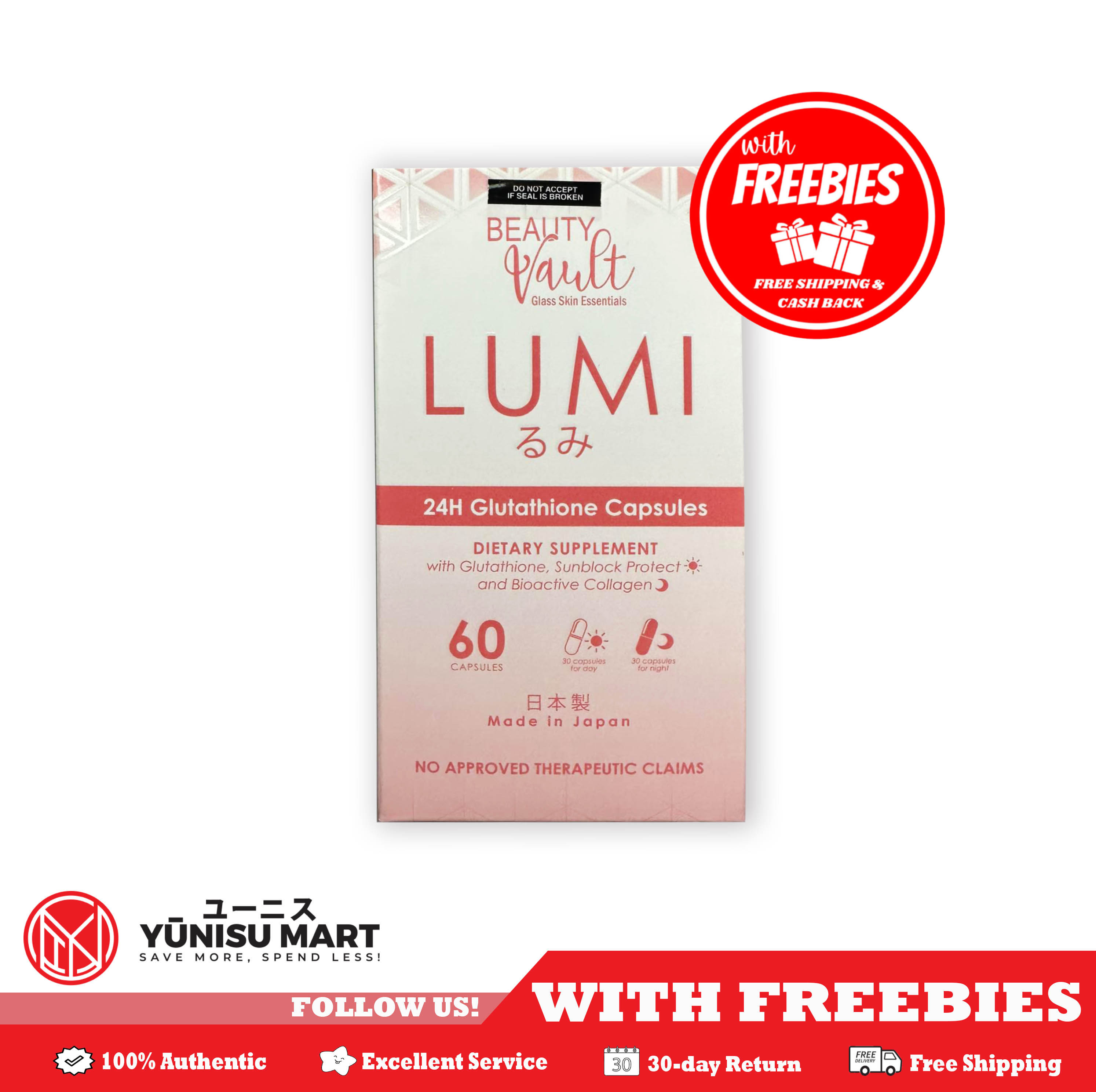Lumi 24H Gluta by Beauty Vault (With Freebies) | Lazada PH