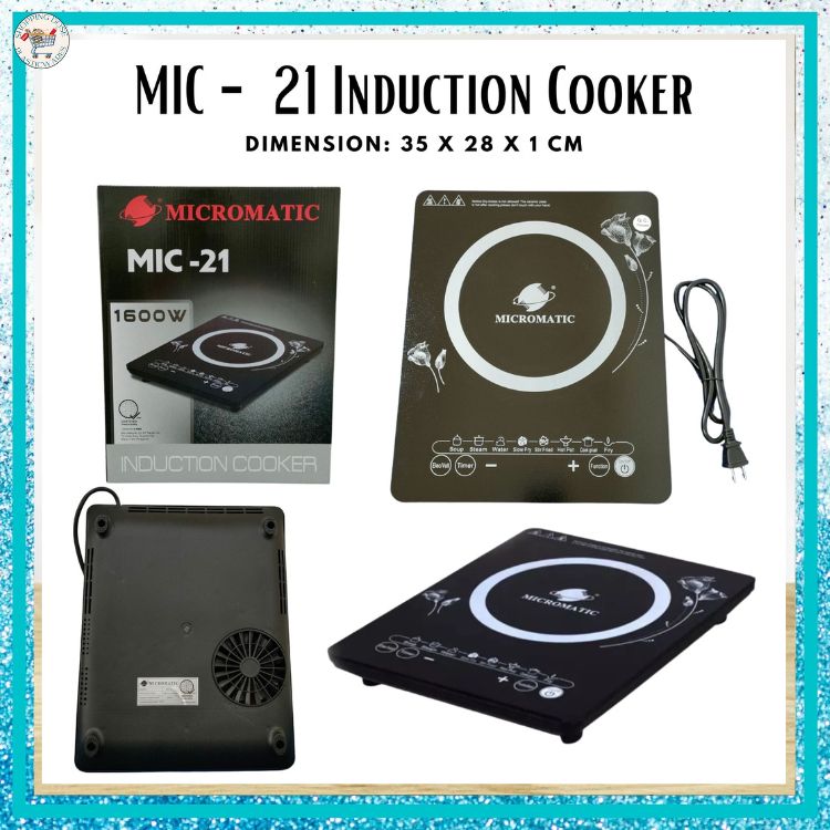 Micromatic MIC-21 1600watts 8 Multiple Cooking Functions Induction Cooker / Electric Cooker ...