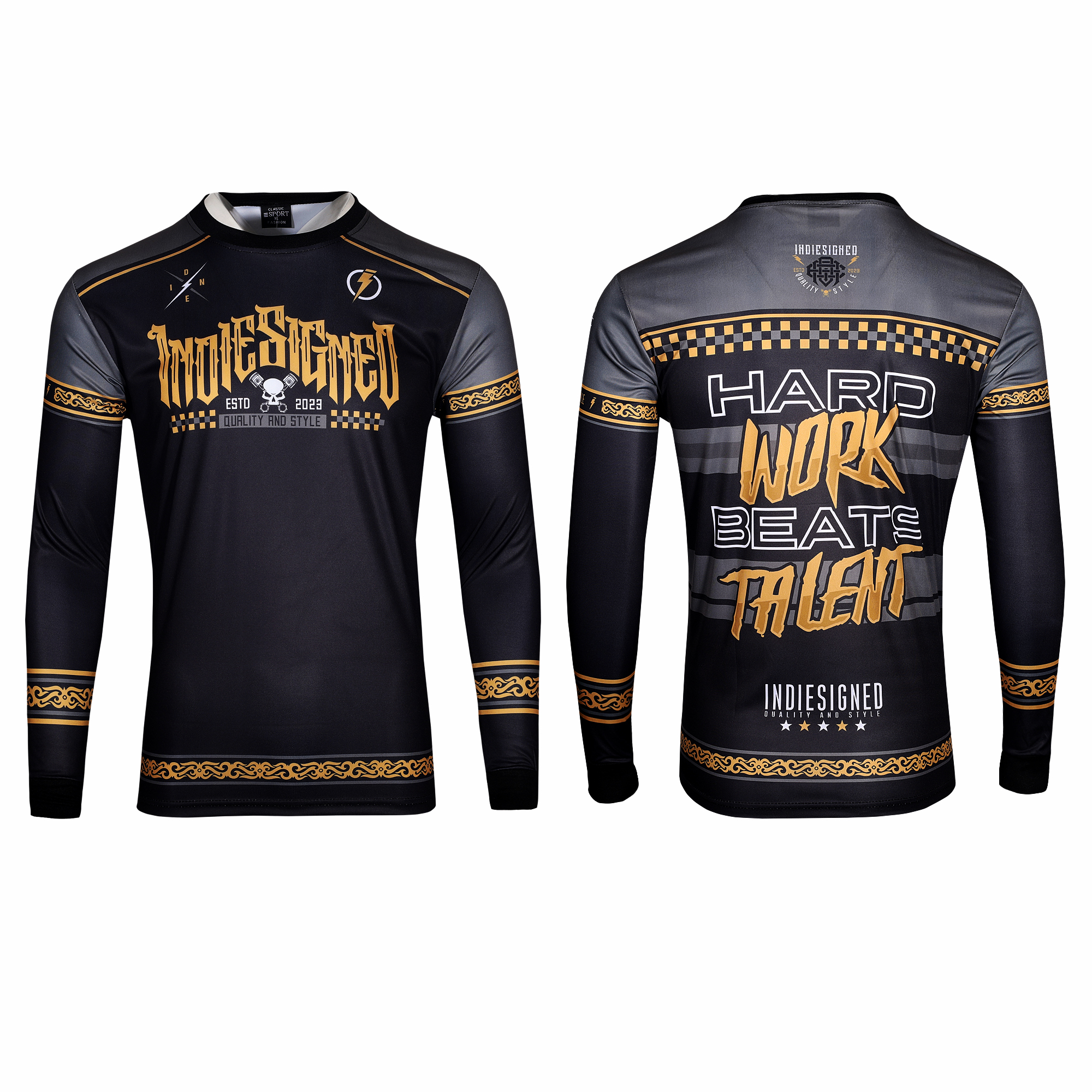 Long Sleeve Motorcycle Jersey For Men Riding Sublimation Shirt Motor Drifit Jersey | Lazada PH