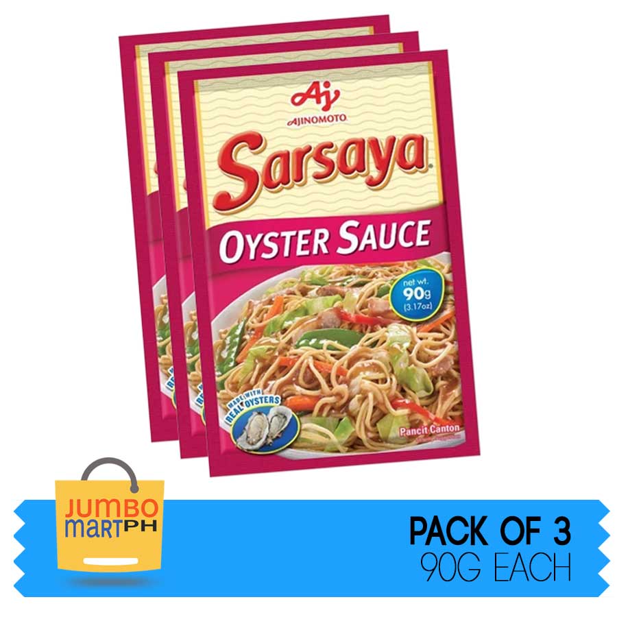 AJI SARSAYA OYSTER SAUCE 90G / SET OF 3 | Lazada PH