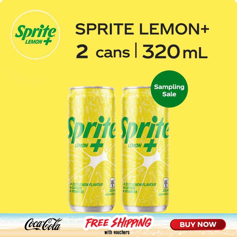 Sprite Lemon+ Sample Sale Bundle of 2 | Lazada PH