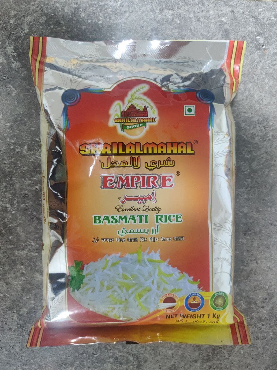 Shri Lal Mahal Empire Basmati Rice (Aromatic & 22mm) 1Kg | Lazada PH