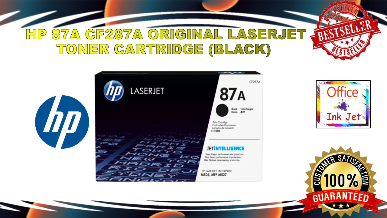 HP 87A CF287A ORIGINAL LASERJET TONER CARTRIDGE (BLACK) | Lazada PH
