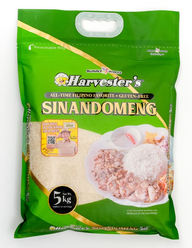 HARVESTERS SINANDOMENG RICE 5KG | Lazada PH