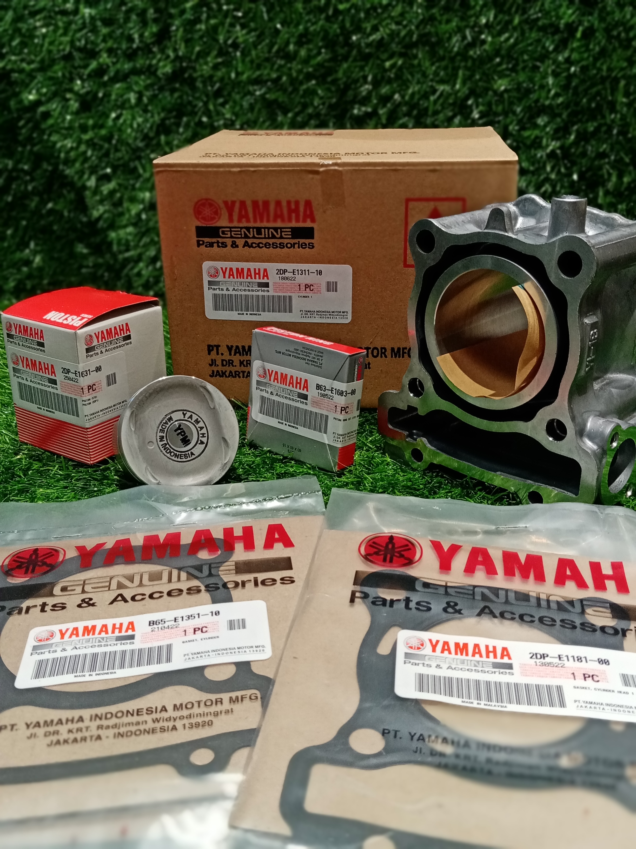 GENUINE YAMAHA MIO AEROX/NMAX V1 V2 BLOCK SET WITH GASKET | Lazada PH