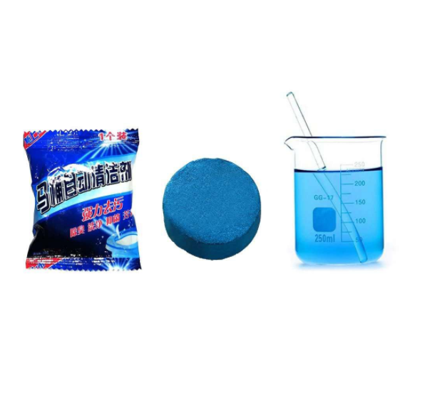Blue Tablet Toilet Bowl Cleaner Bleach Toilet Bowl Tank Cleaner Blue ...