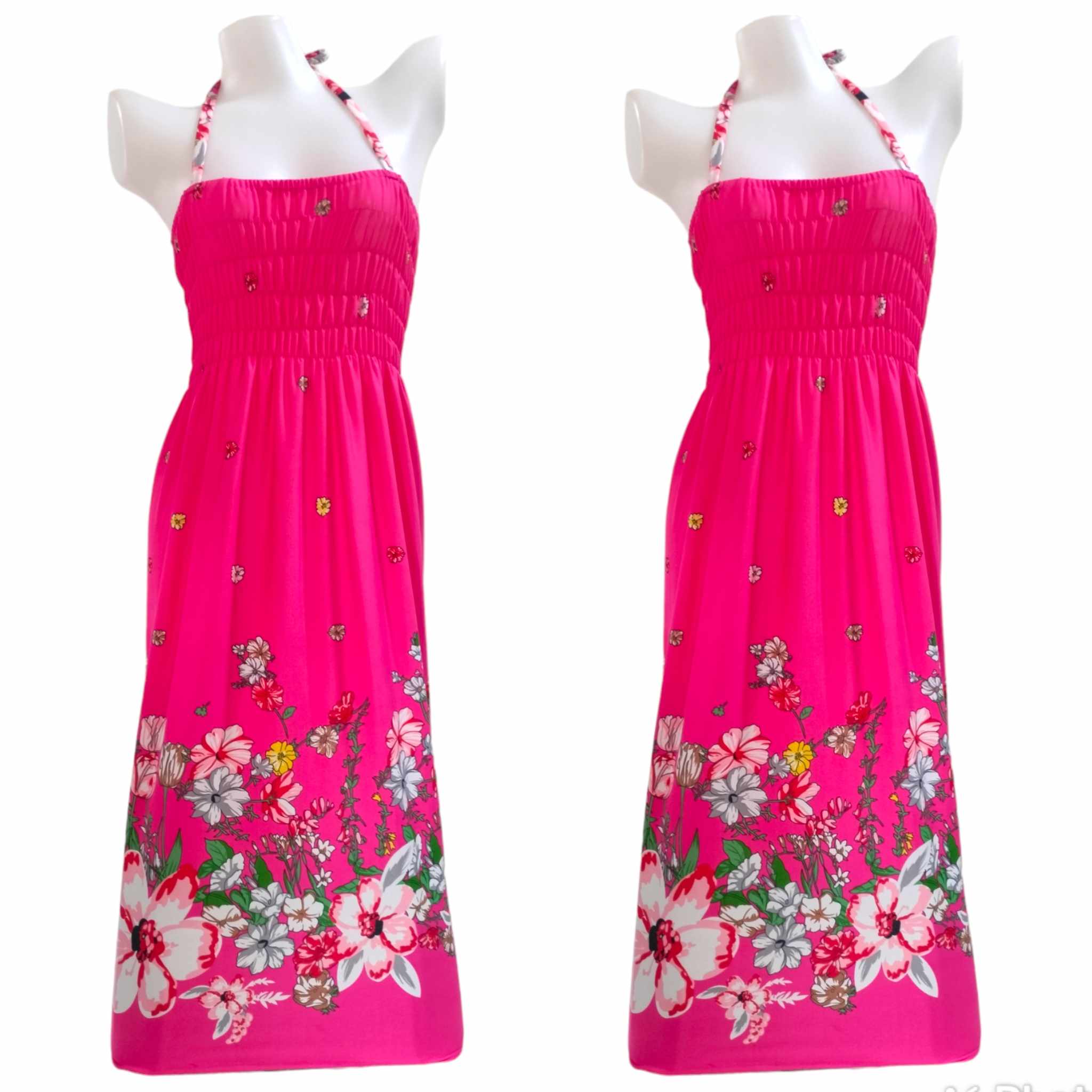 Trendy LONG DUSTER/SPAGHETTI Strap Dress (Smocking Dress) 1PCS | Lazada PH