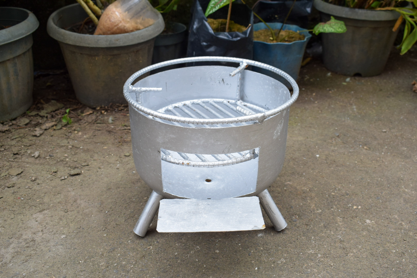 PURE METAL KALAN DE ULING 2 in 1 (ihawan lutuan)(easy to clean ,pwede ...