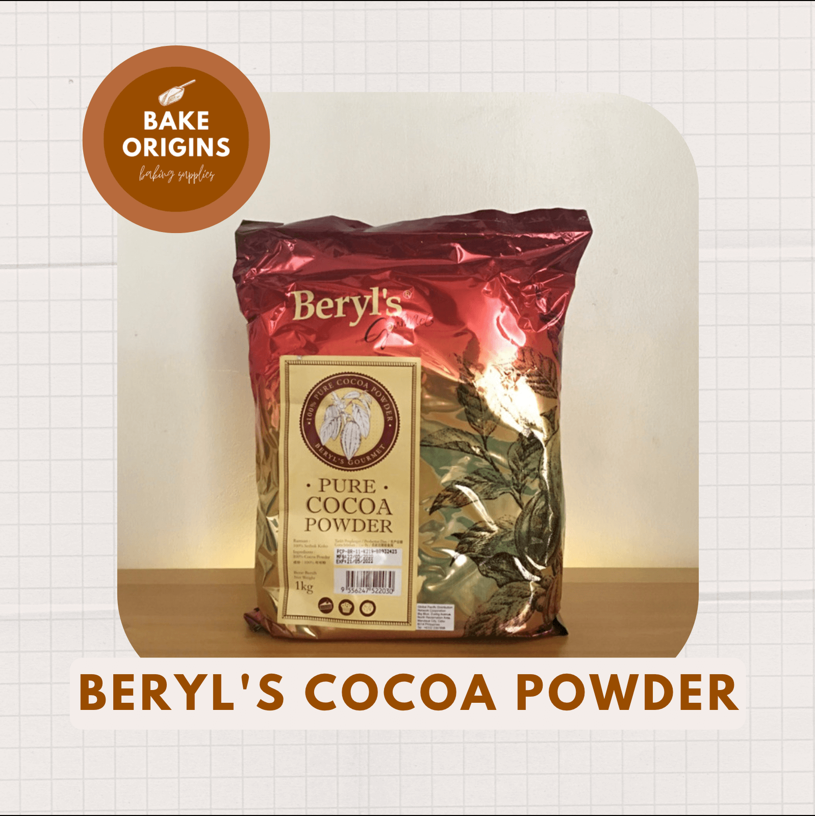 Beryl's Cocoa Powder Classic/Premium - 1kg | Lazada PH