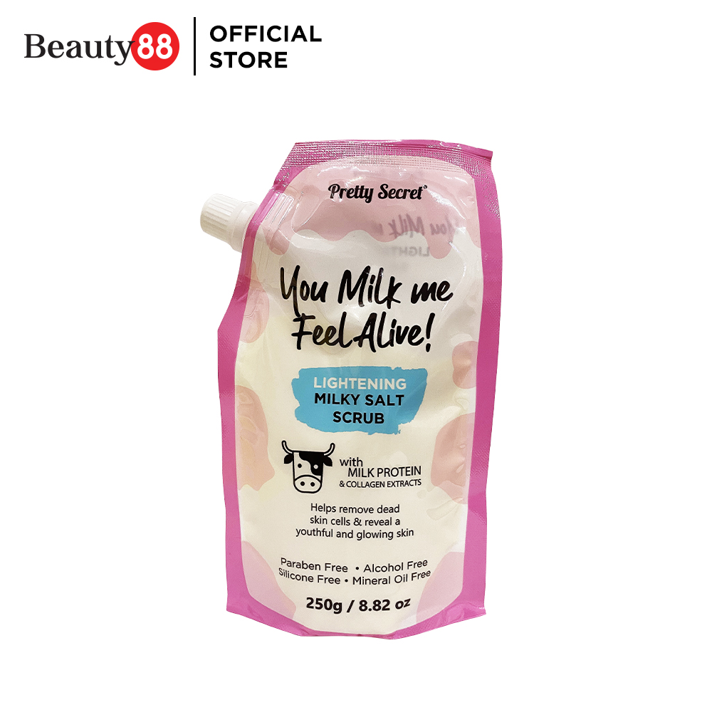 Pretty Secret Lightening Salt Scrub 250g | Lazada PH
