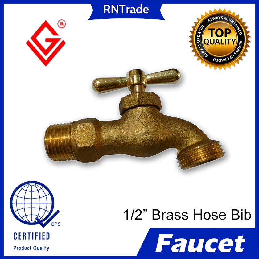 Exterior Faucet Bibb ( ½") 1/2 (hose bibb HB hose spigot or sillcock ...