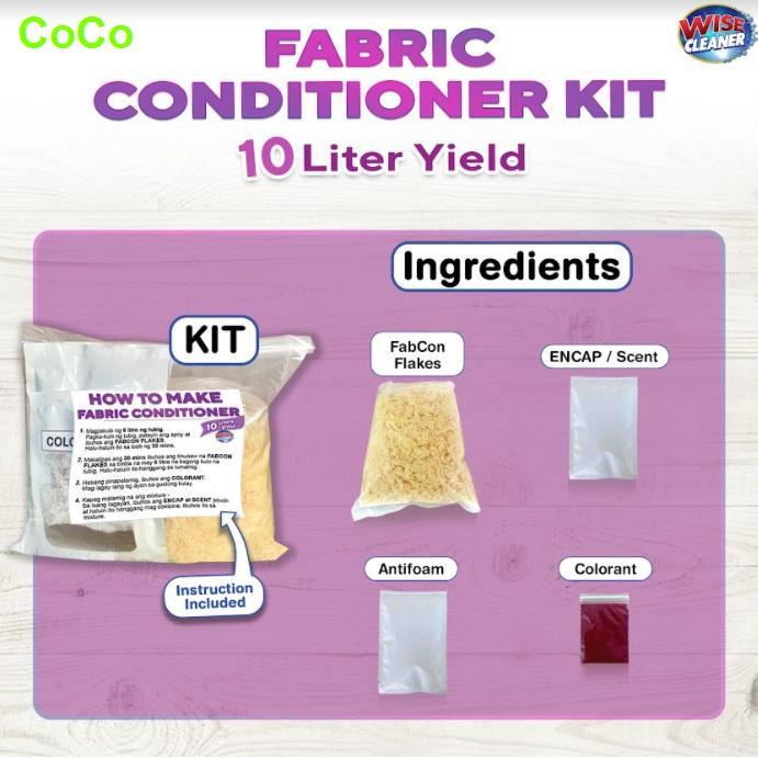 【0n Sale】 ☽ WISE CLEANER DIY FABCON KIT [P10] | Lazada PH