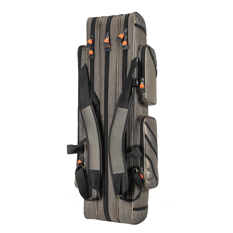 Outdoor 3 Layer Fishing Bags 120cm Waterproof Fishing Tackle Bag ...