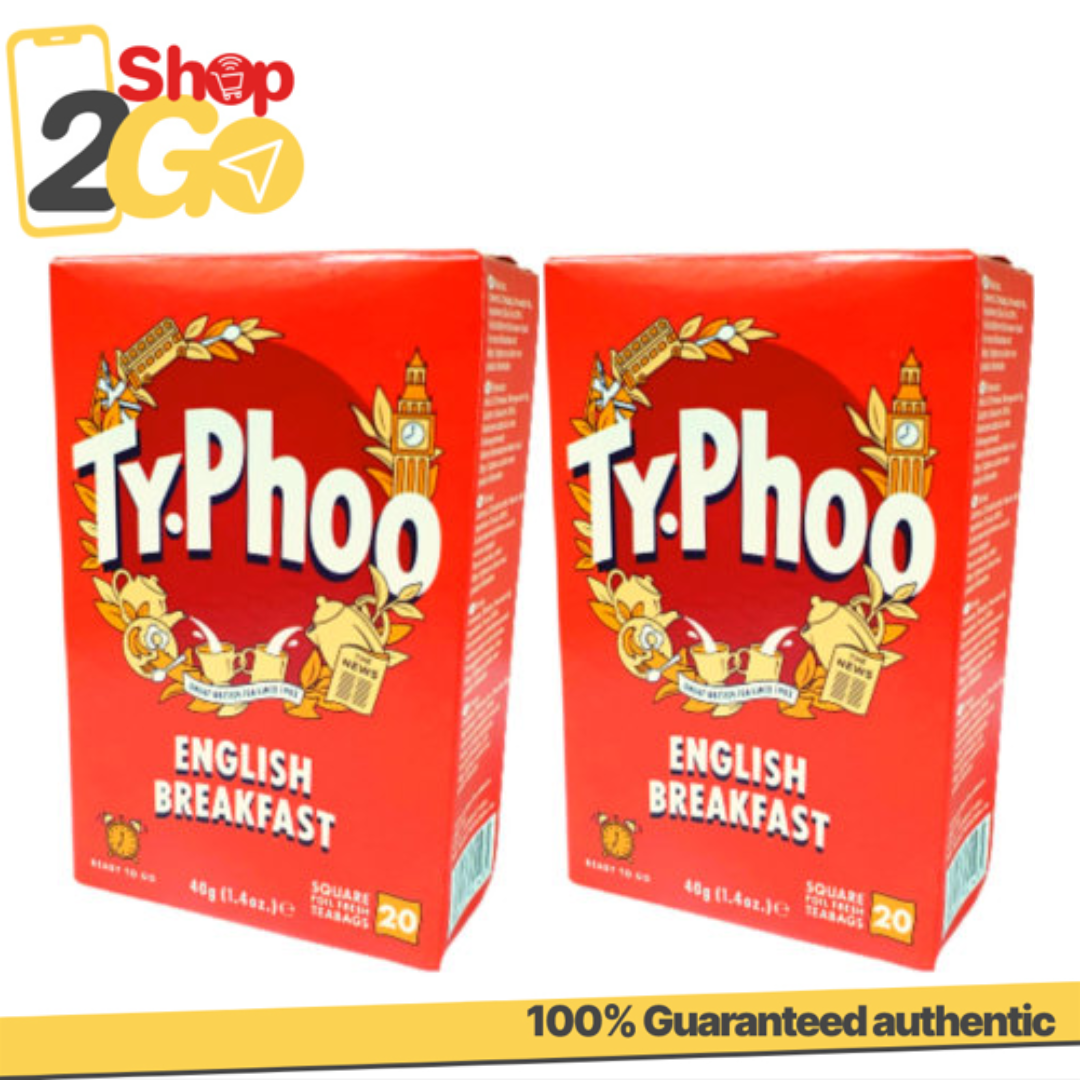 Typhoo English Breakfast Black Tea 20 sachets | Lazada PH