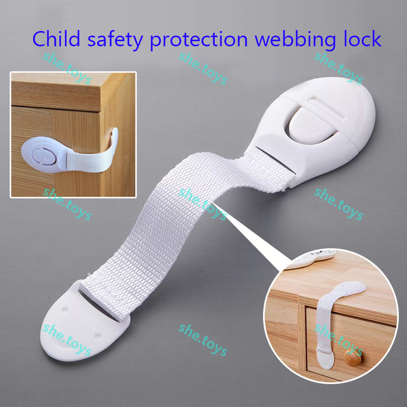 Baby safety protection webbing lock Multi-purpose baby lock Child ...