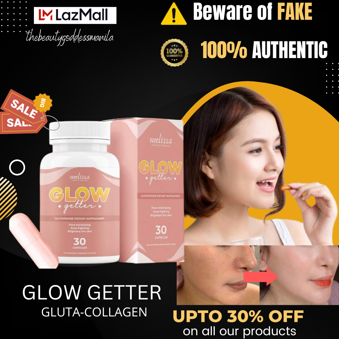 [🔥🔥 Original JAPAN Glow Getter Glutathione and Collagen whitening ...