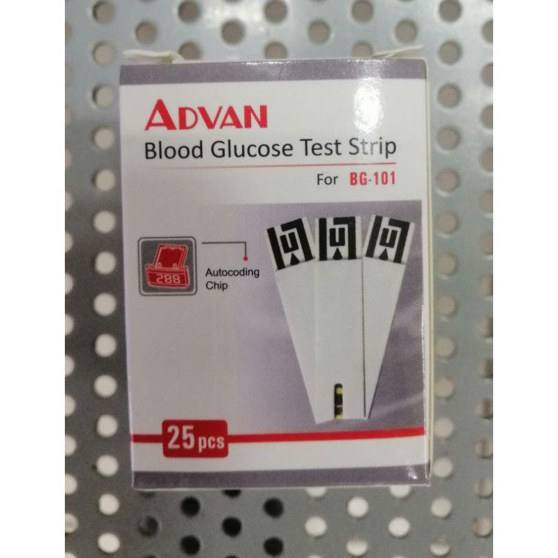 Advan Blood Glucose Test Strips♕ | Lazada PH