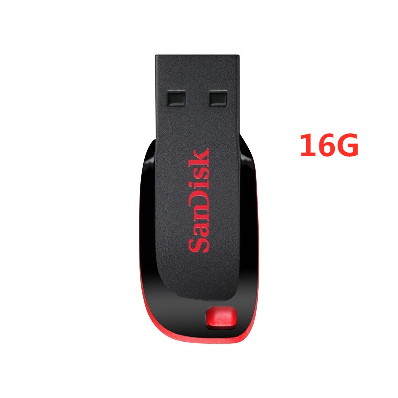 Sandisk usb 32G Original 16G 32GB 64G 128G Cruzer Blade USB 2.0 Flash ...