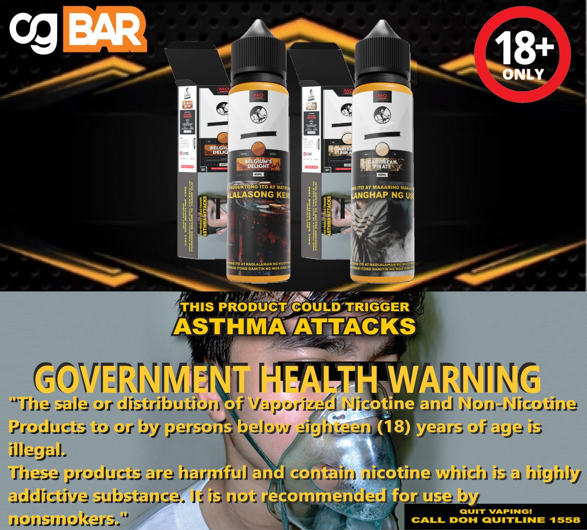 MO THE FLAVORIST 60ML PREMIUM FREEBASE E-LIQUIDS | Lazada PH