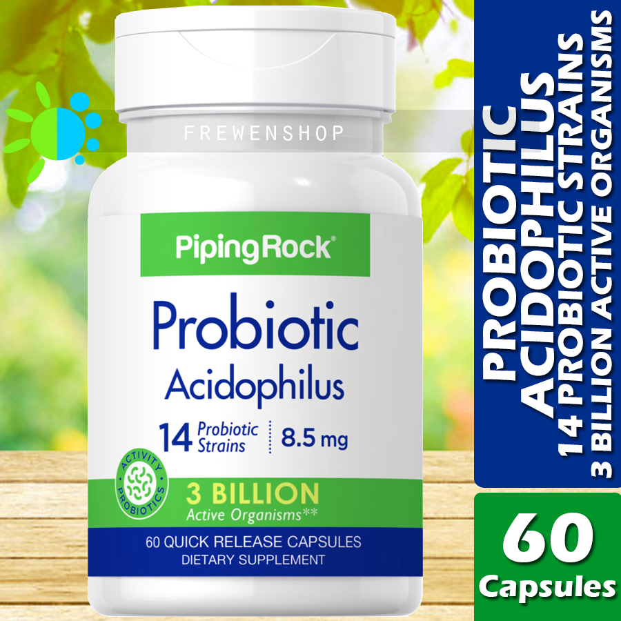PROBIOTIC ACIDOPHILUS 14 Probiotic Strains with 3 Billion Active ...
