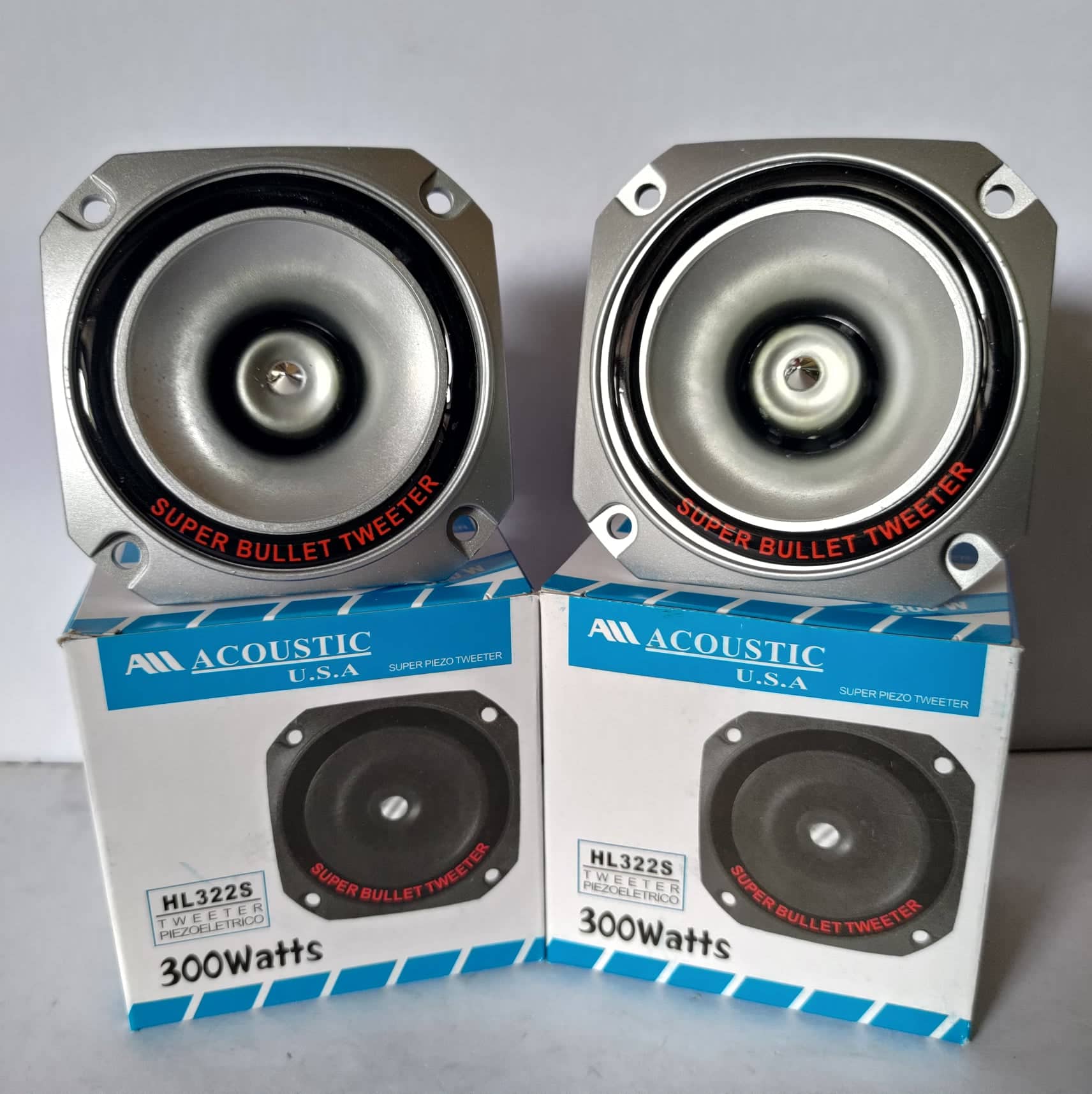 Super Piezo Bullet type Tweeter HL322 black / HL322s silver | Lazada PH