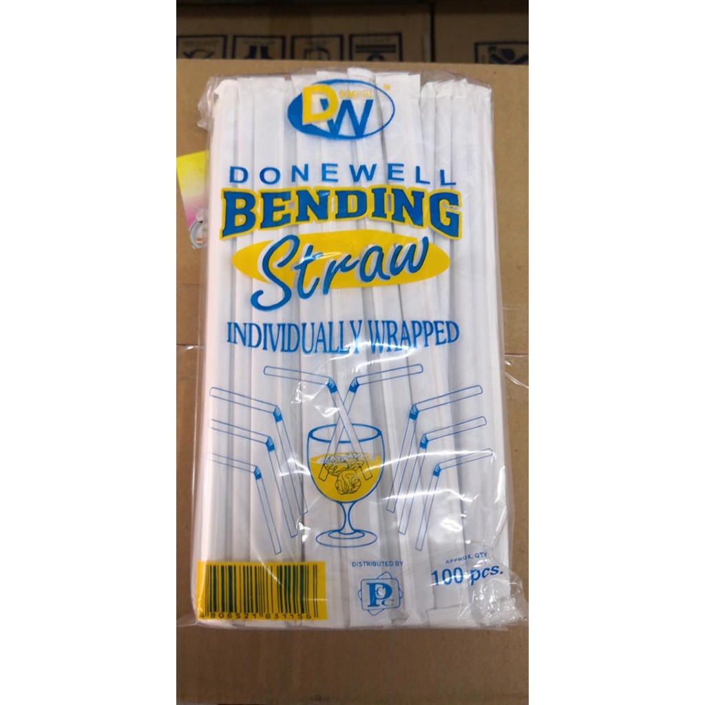 donewell individually pack drinking straw | Lazada PH