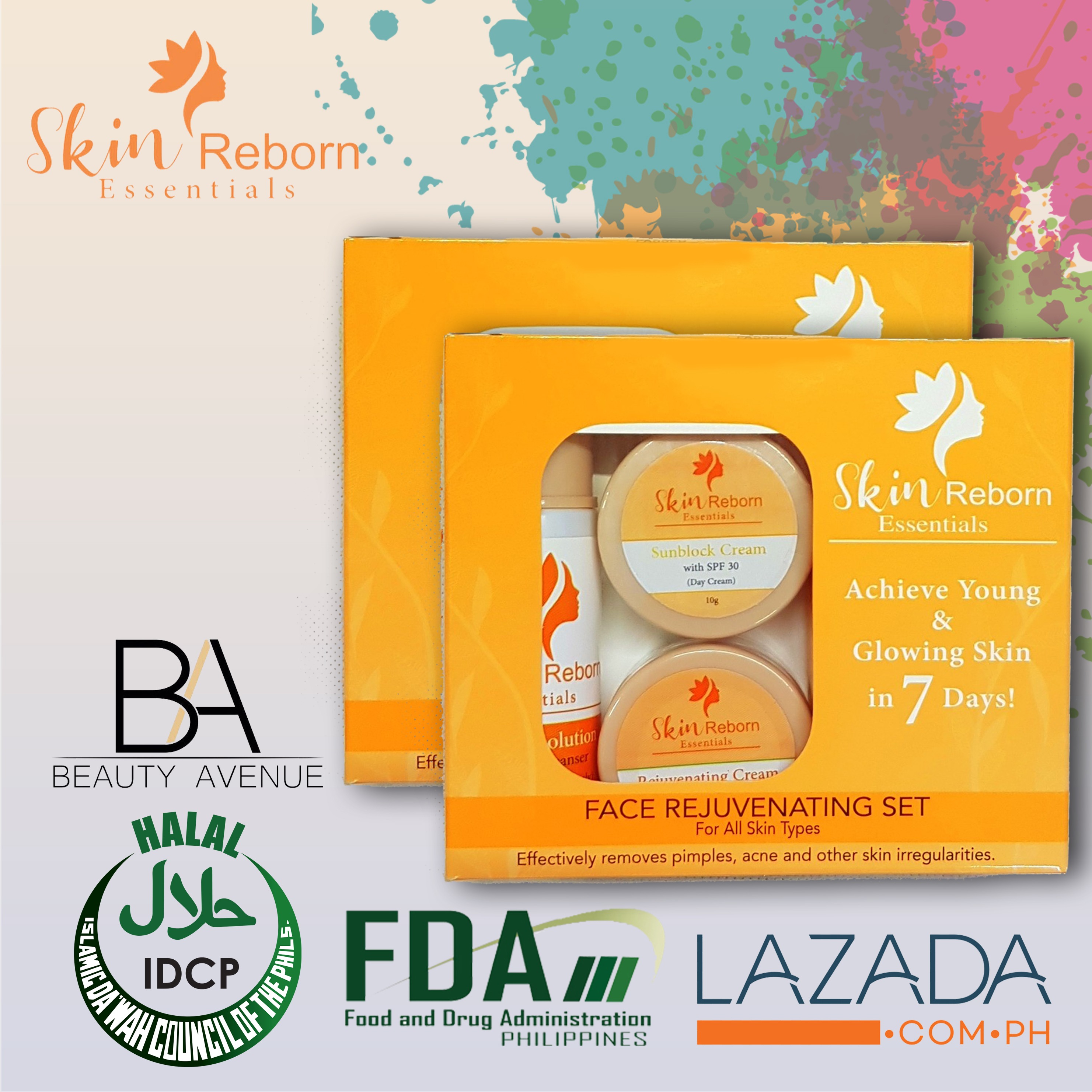 Skin Reborn Essentials Rejuvenating Set (SET OF 2) | Lazada PH