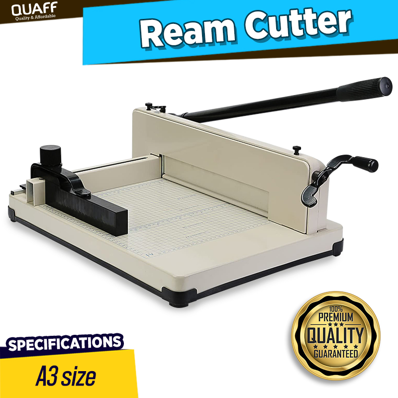 QUAFF Ream Cutter A4 & A3 Size || Metal Body Ream Cutter for Mass ...