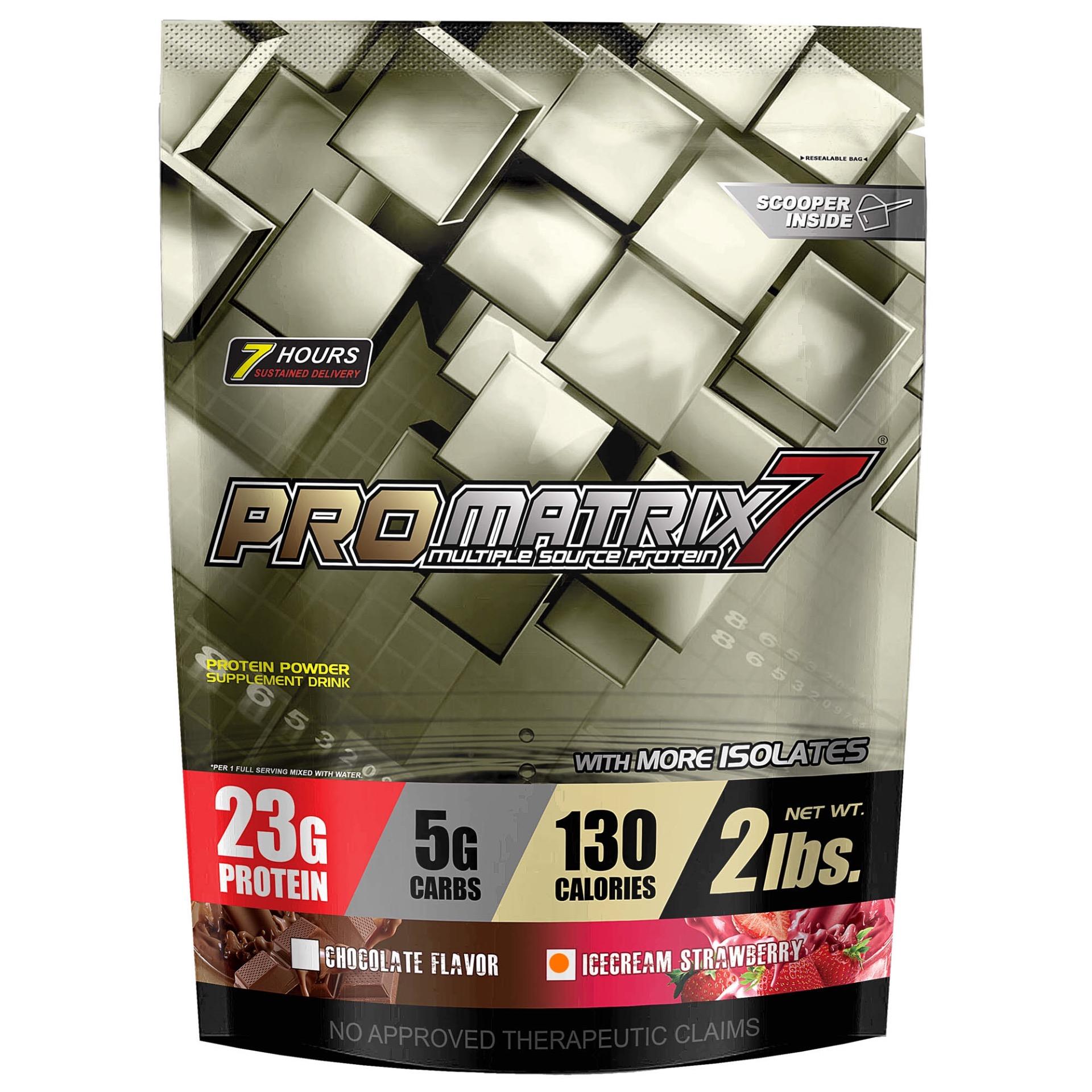 2lbs !!! Promatrix 7 Whey Protein Strawberry 28 servings | Lazada PH