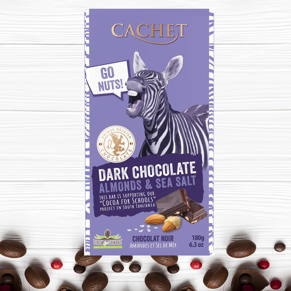 Cachet Belgium Milk Chocolate / Dark Chocolate Bar 180g | Lazada PH