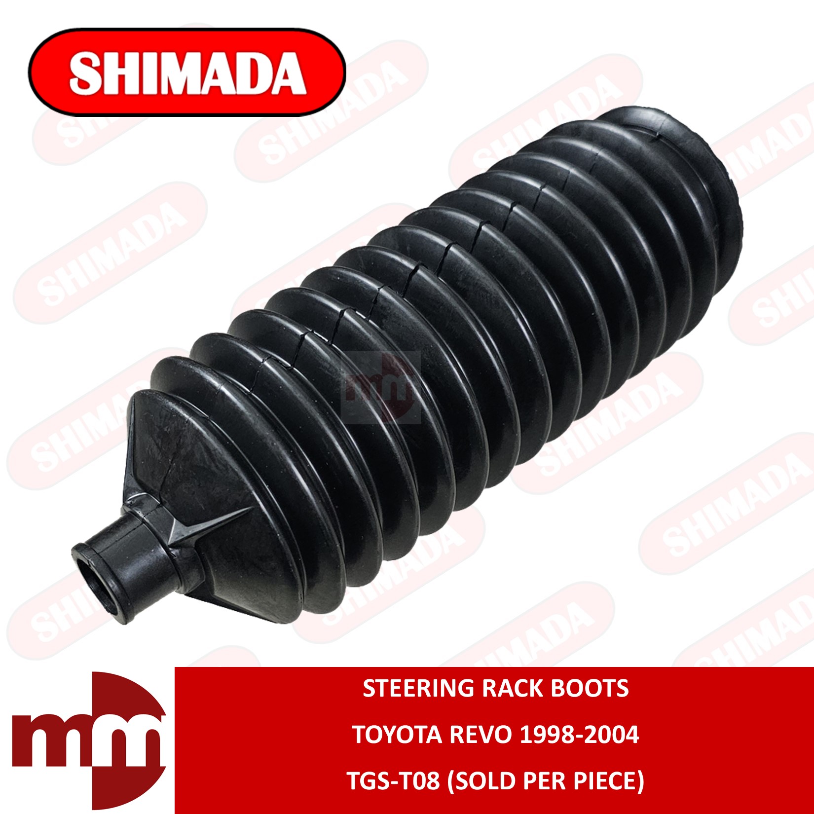 SHIMADA Steering Rack Boots for TOYOTA REVO 1998-2004 (SOLD PER PIECE ...