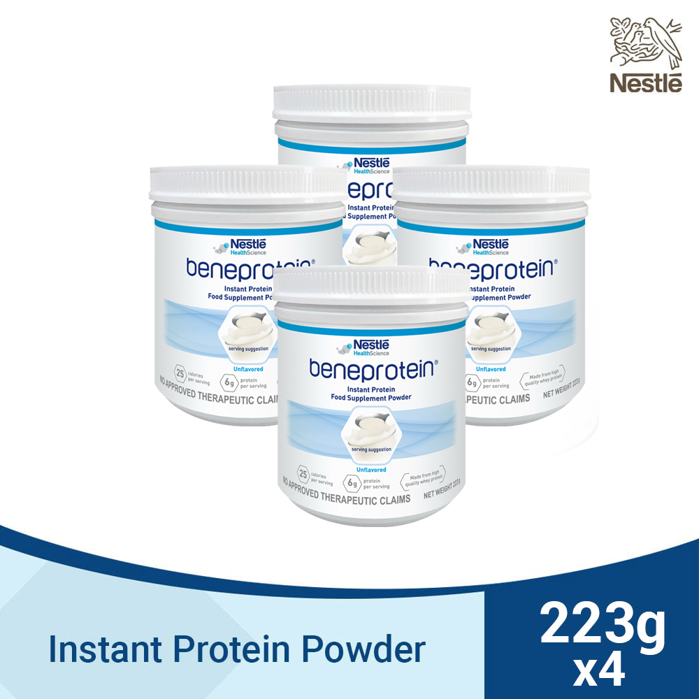 BENEPROTEIN Instant Protein Food Supplement 223g - Pack of 4 | Lazada PH