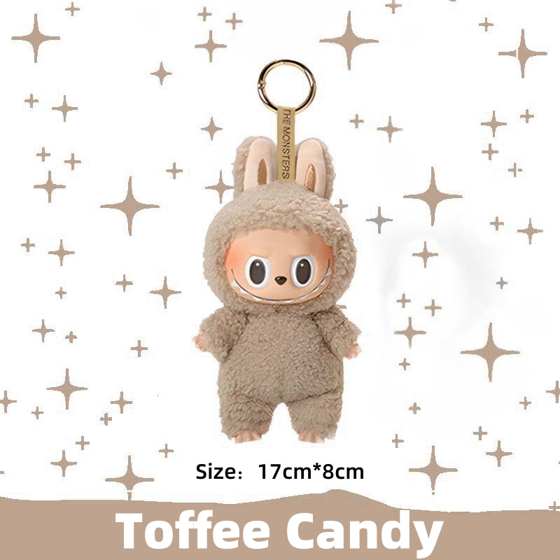 Labubu Keychain Labubu Plushie Stuffed Toy Bag Doll Keychain ...