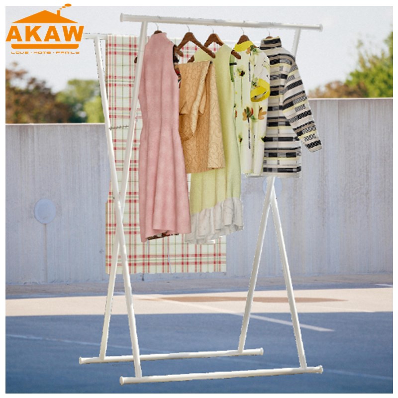 Clothes Hanger Foldable Clothes Hanger Rack Laundry Drying Hanger Stand ...