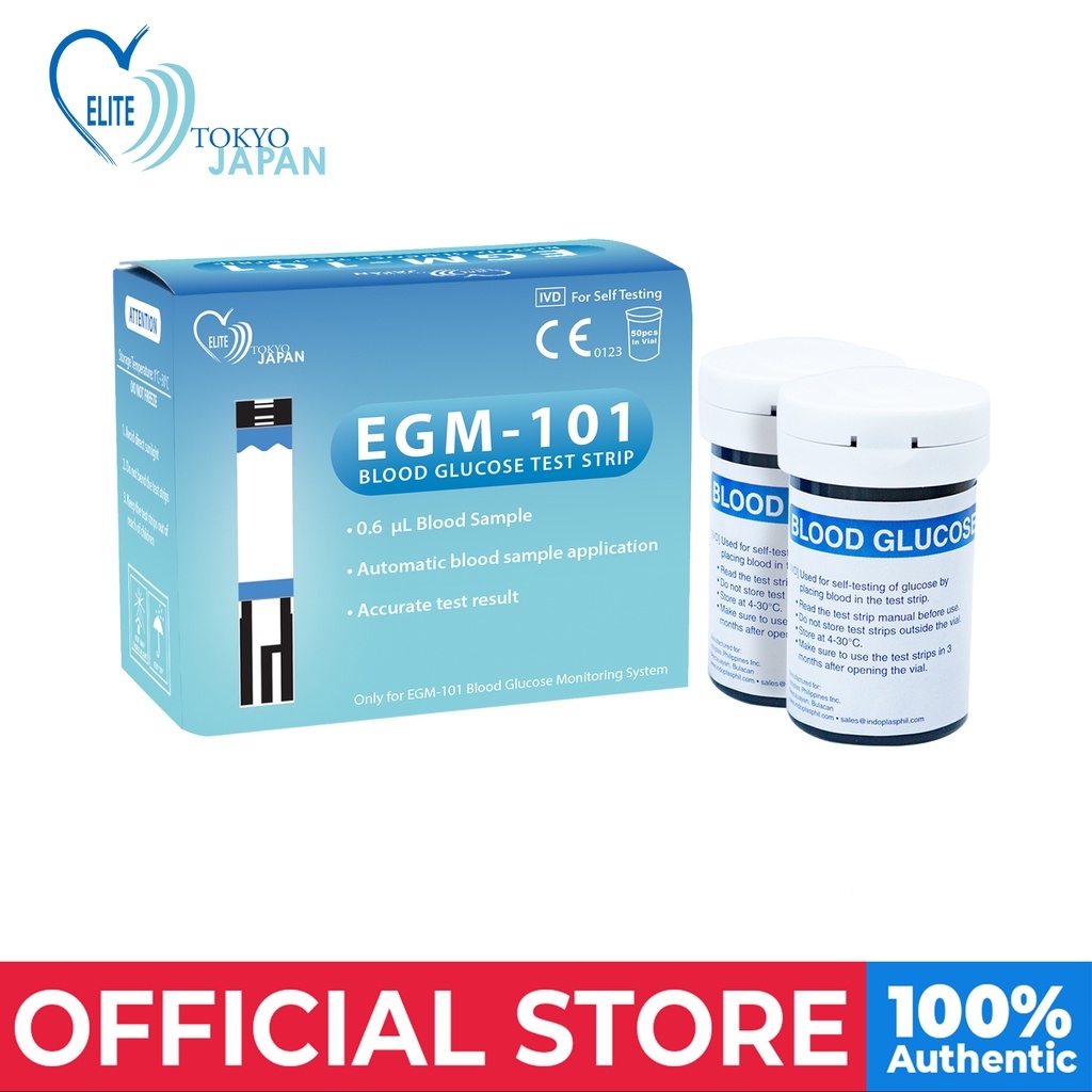 Elite Tokyo Japan EGM101 Blood Glucose Meter Glucometer Monitoring ...