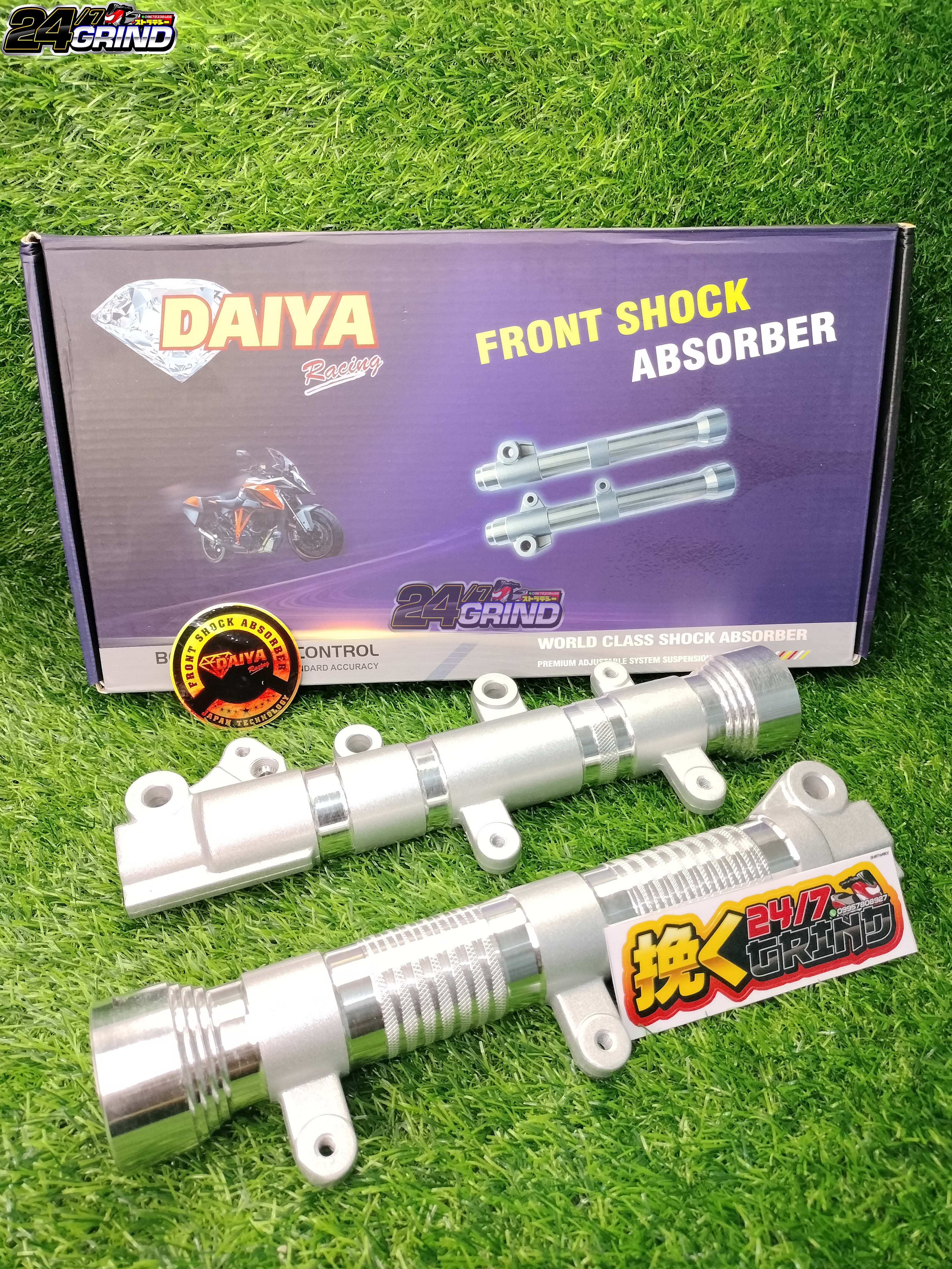 LIGHTEN FRONT SHOCK DAIYA YAMAHA NMAX V1 / NMAX V2 (SILVER) | Lazada PH