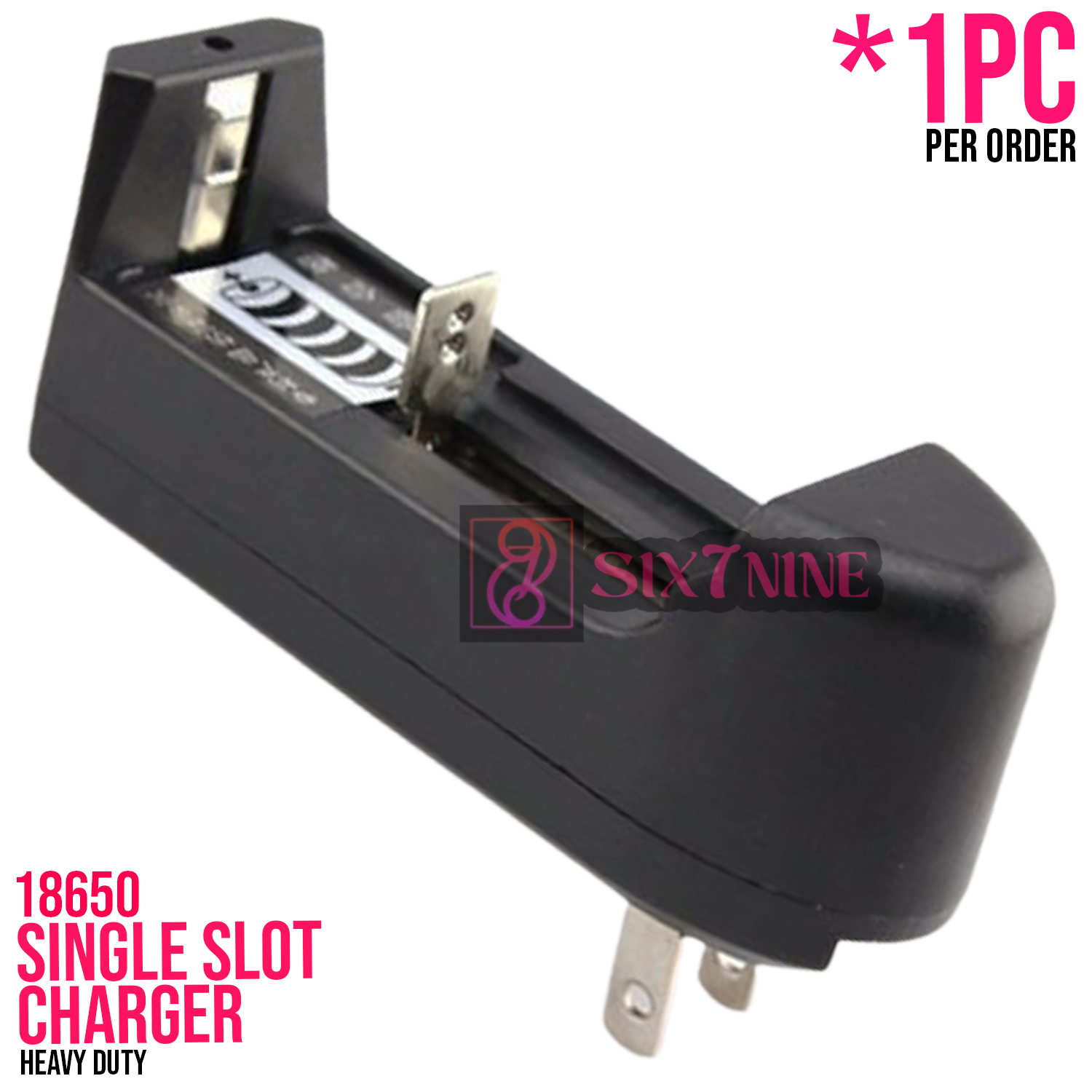 18650 Single Slot Charger Heavy Duty ( 3,.7V) | Lazada PH