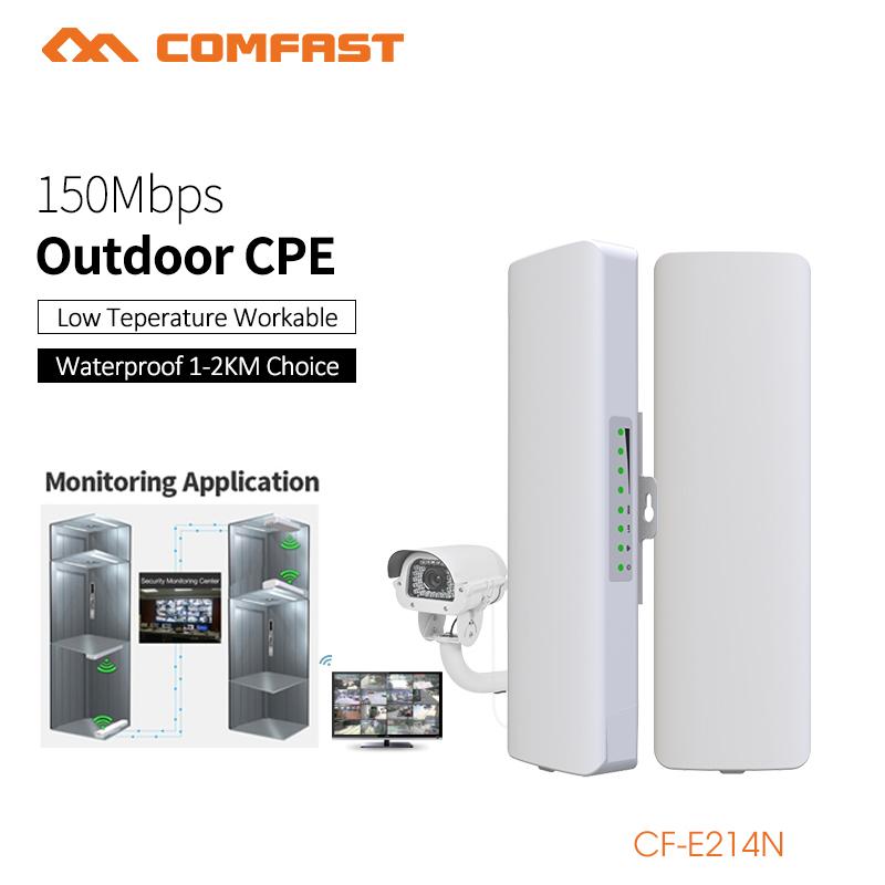COMFAST 1-3KM Outdoor CF-E214N CPE WIFI Router 150Mbps Access Point ...