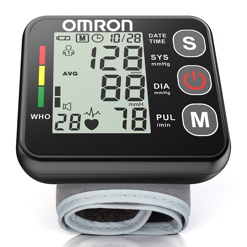Wrist Blood Pressure Digital Monitor Automatic Pressurization Blood ...