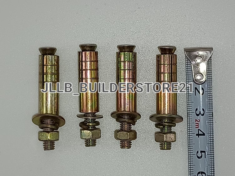JLLB Builderstore21 Dynabolt (Size 1/4 x 50mm) (SOLD Per 50pcs and 100 ...